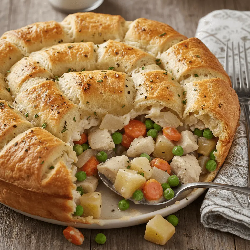Easy Chicken Pot Pie Casserole